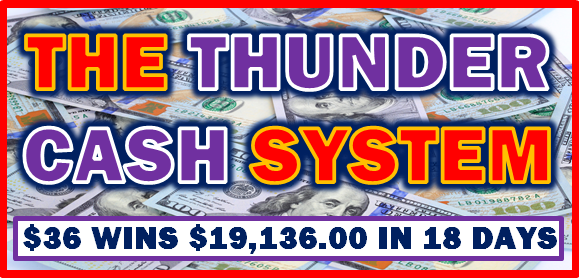 Steve Player - Pick-3 & 4 Thunder Cash
